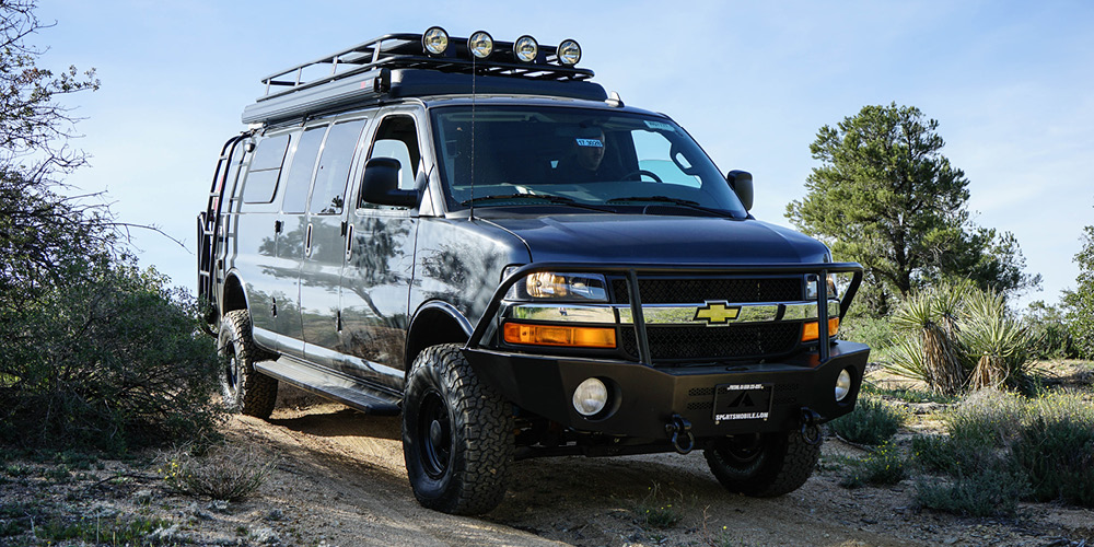 Jessup's Sportsmobile Van Inventory